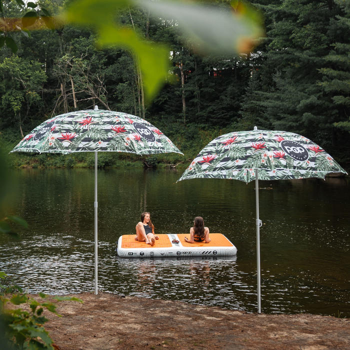 POP UP DOCK - Inflatable Dock - Party Barge - 60 Day Guarantee