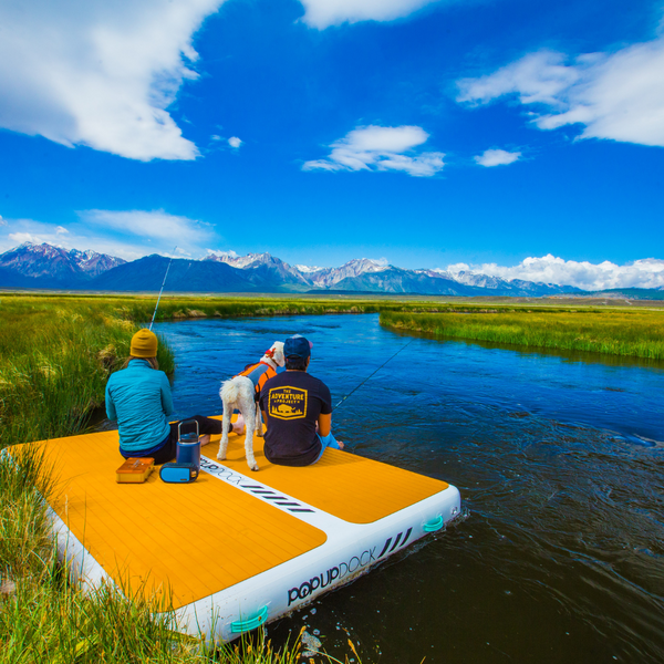 POP UP DOCK - Inflatable Dock - Party Barge - 60 Day Guarantee