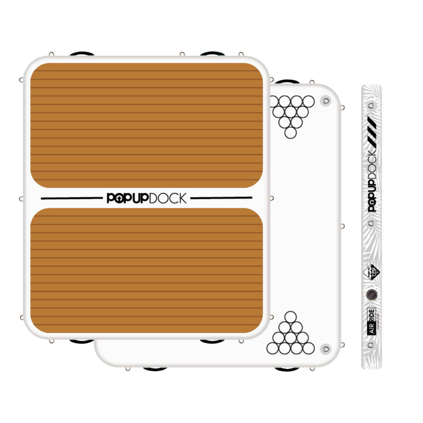 POP UP DOCK - Inflatable Dock - Party Barge - 60 Day Guarantee