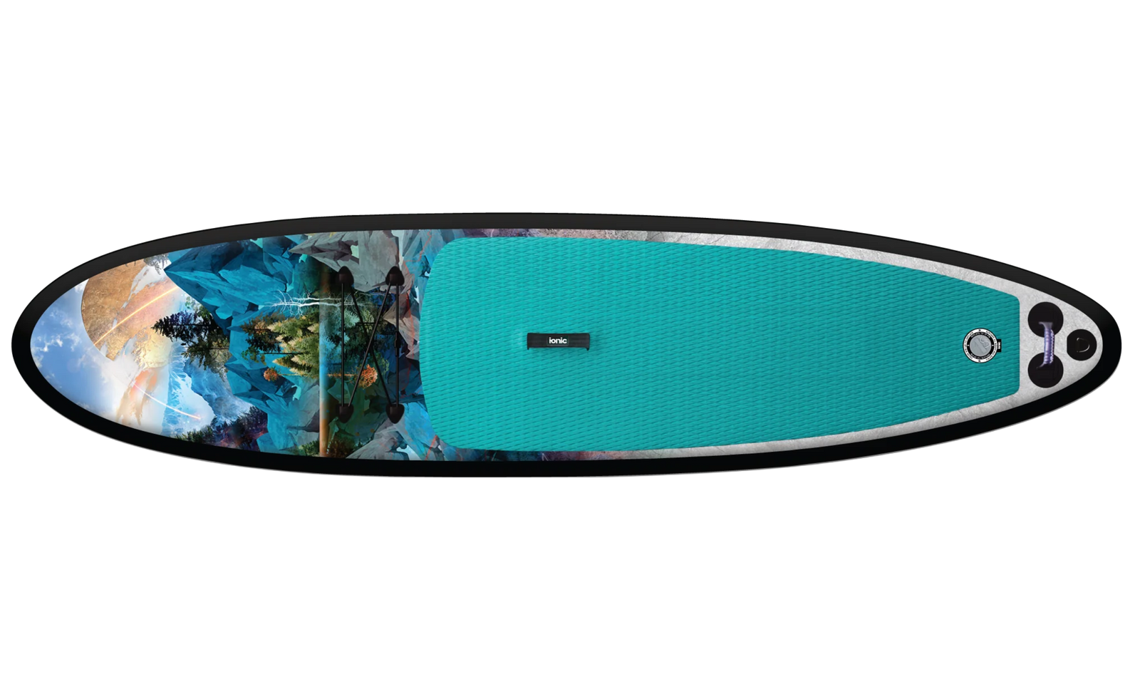 Ionic Green Lotus Yoga Board - Best Inflatable Paddle Board