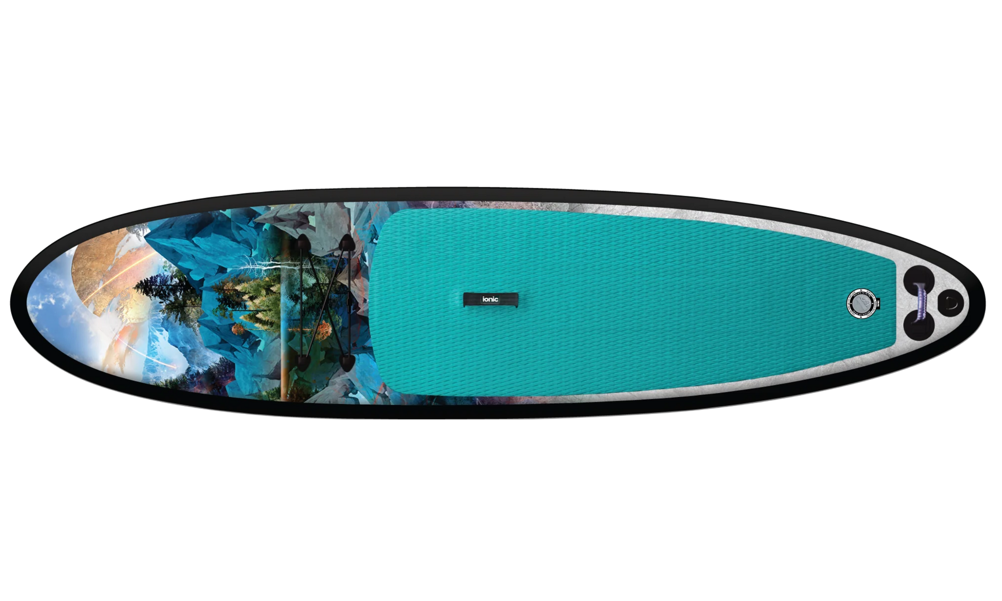 Ionic Green Lotus Yoga Board - Best Inflatable Paddle Board